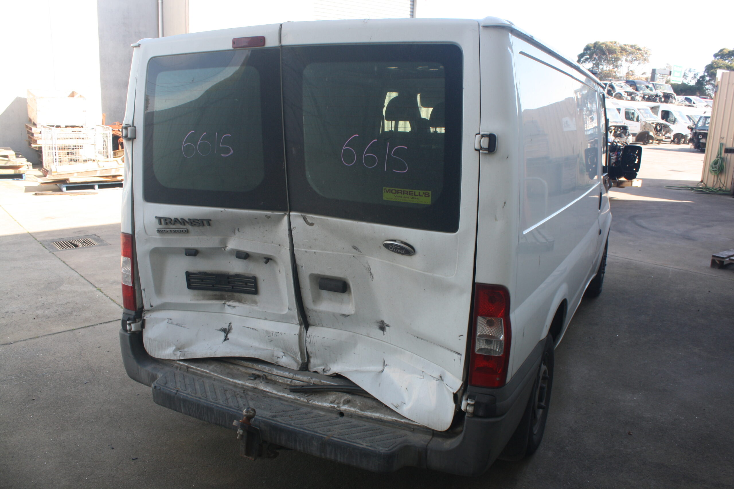 FORD TRANSIT 2012 - STOCK: 6615 - First Auto Parts