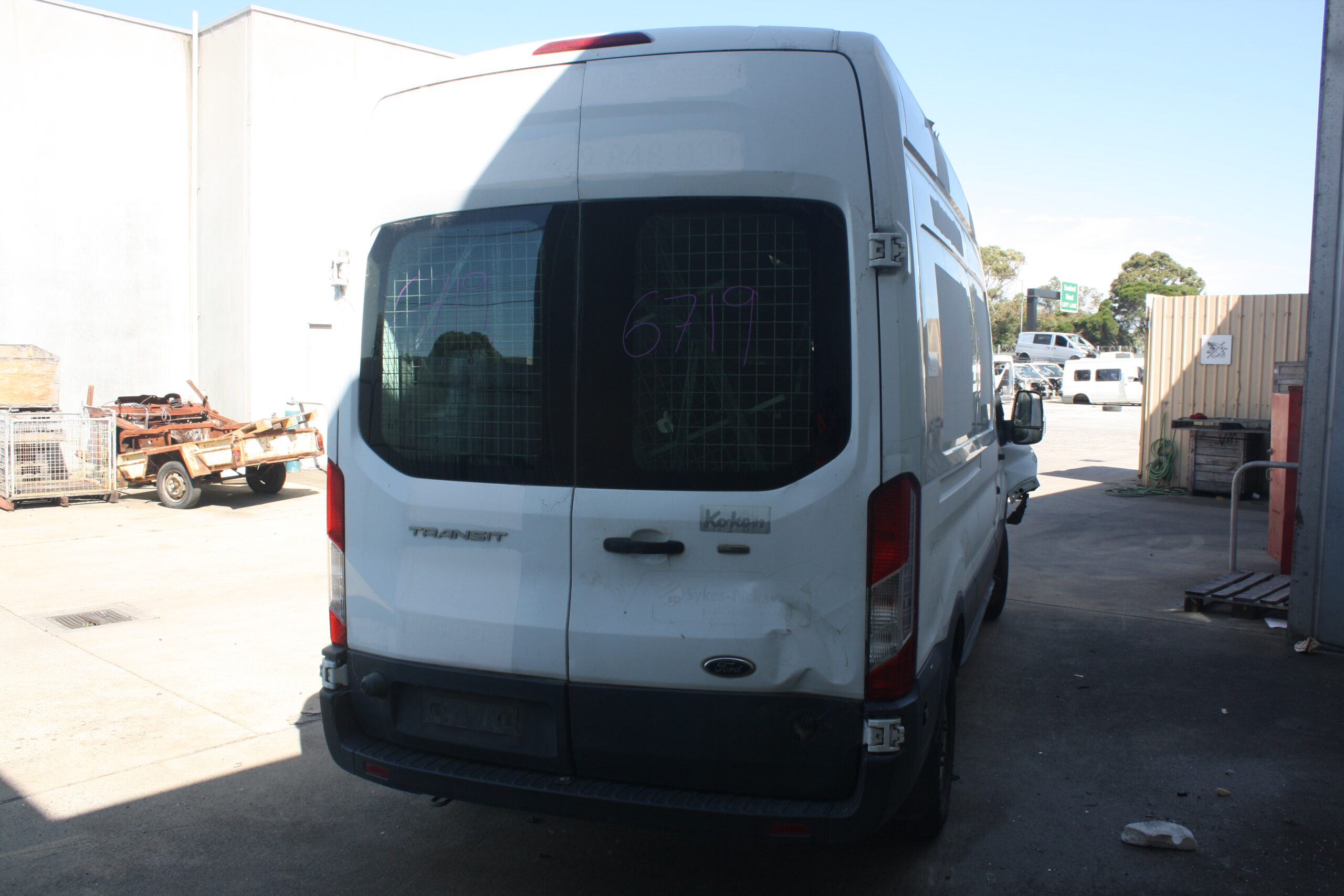 FORD TRANSIT 2015 - STOCK: 6719 - First Auto Parts