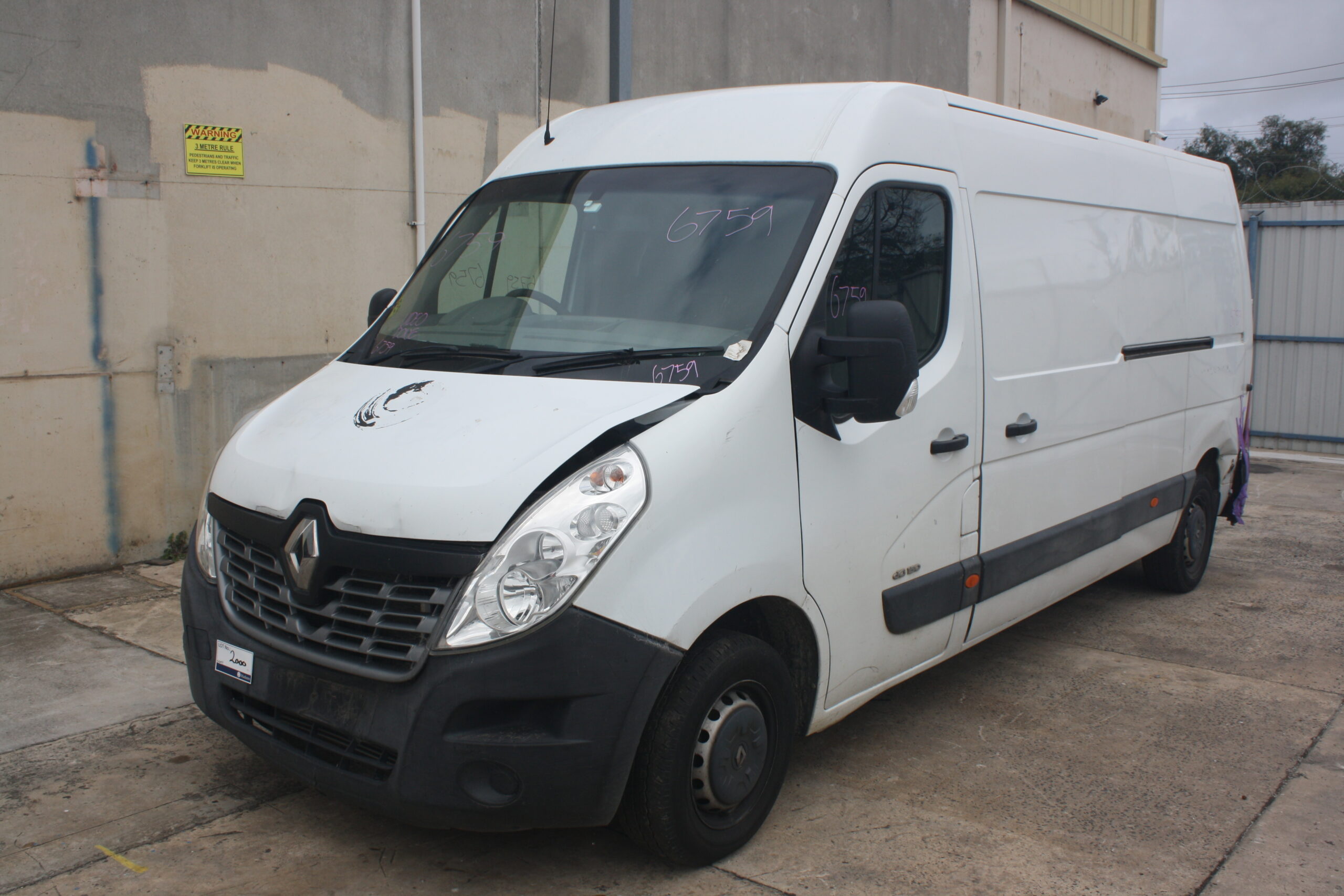 RENAULT MASTER 2016 - STOCK: 6759 - First Auto Parts