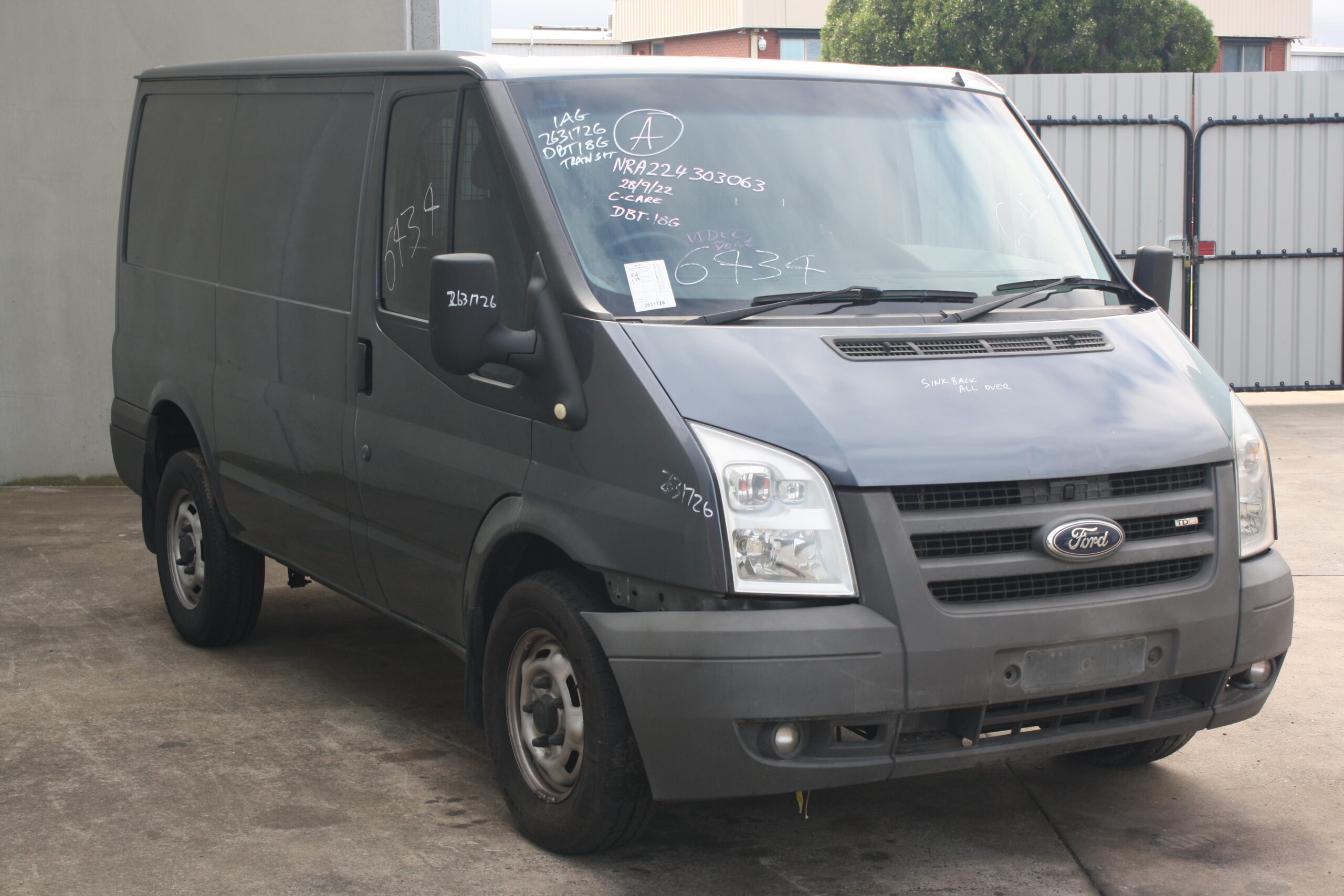 FORD TRANSIT 2007 - STOCK: 6434 - First Auto Parts